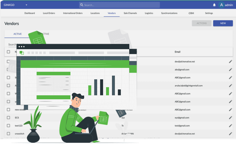 Multi Vendor Management Software - Ginkgo Retail